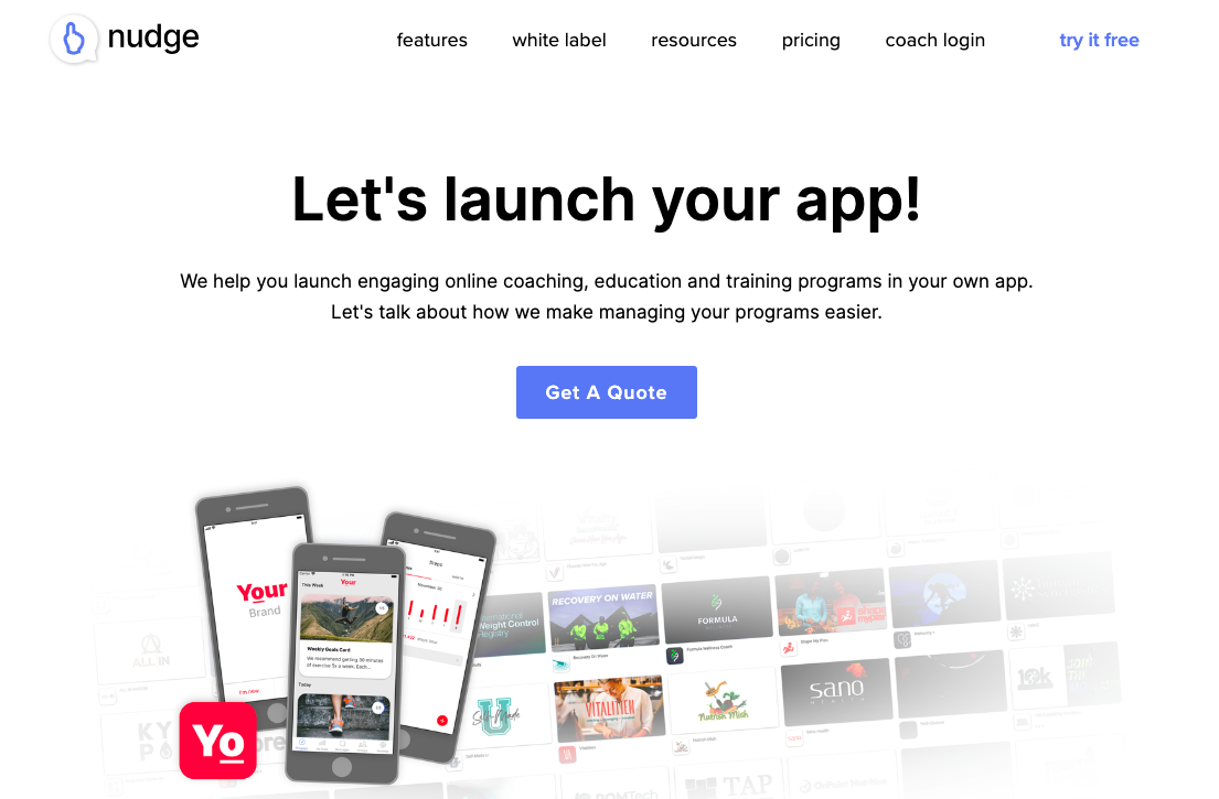 The Best White Label Coaching Apps for Wellness or Business- Coach Factory