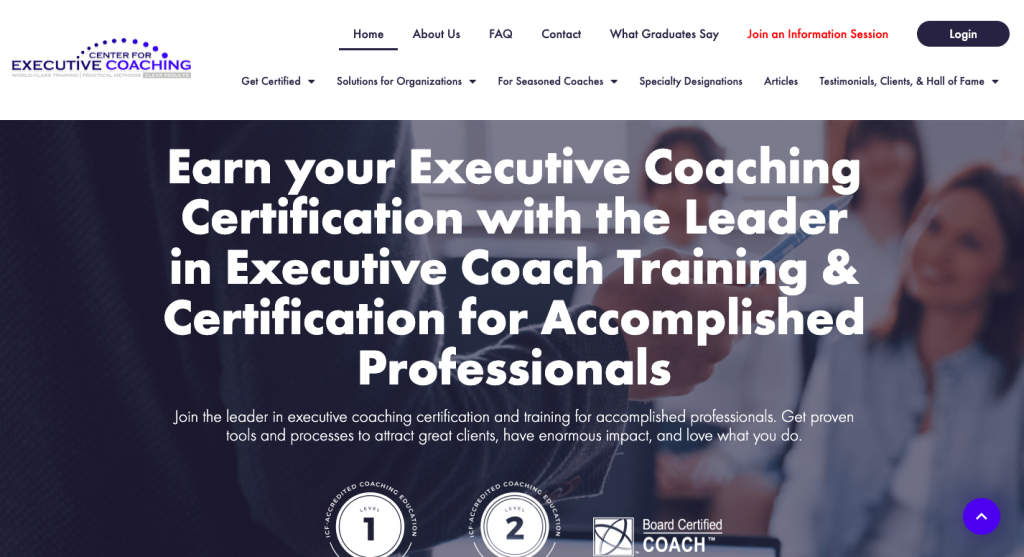 The 6 Best Business Coaching Organizations - Coach Factory